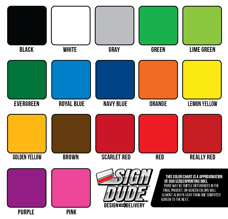 Screen Printing – The Sign Dude