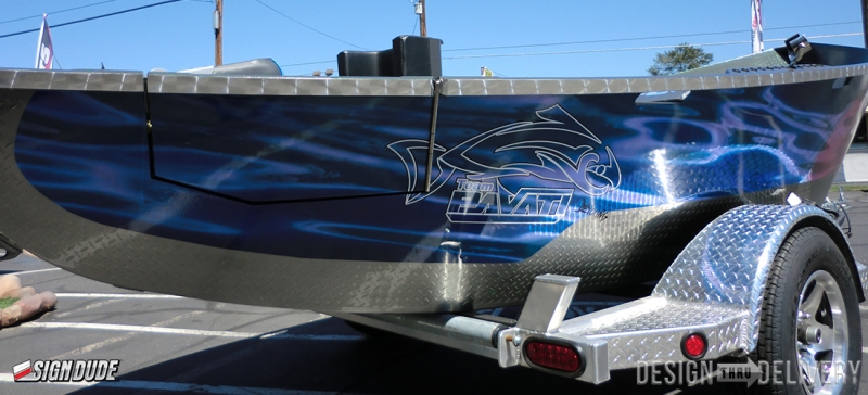 Pavati Boat Graphics – The Sign Dude