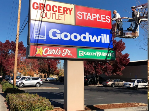 Goodwill Pylon Sign – The Sign Dude