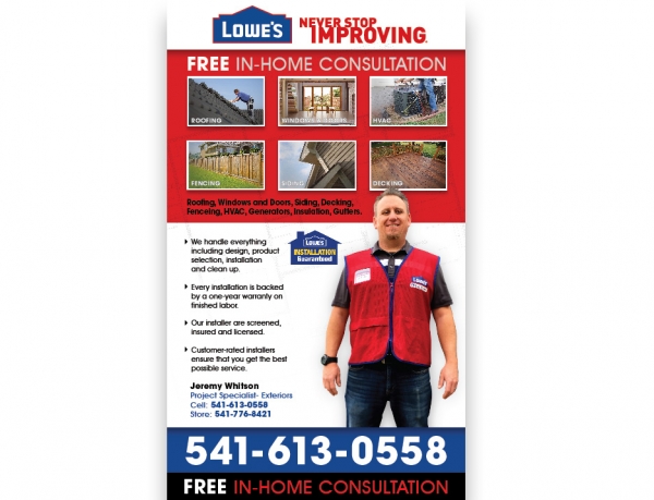 Lowes Installer Sign – The Sign Dude