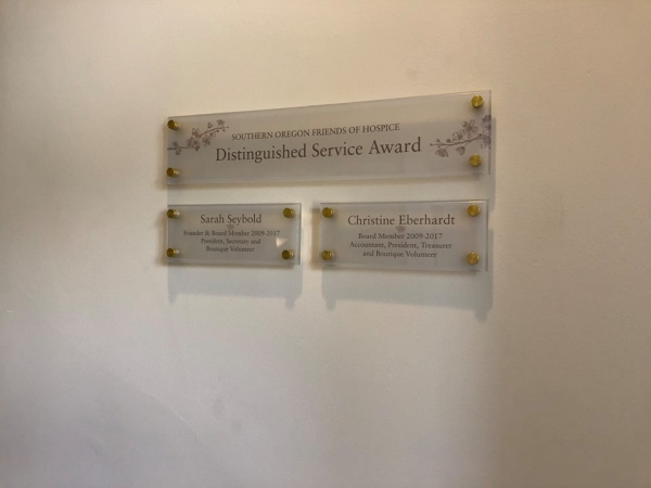 Donor Plaques – The Sign Dude