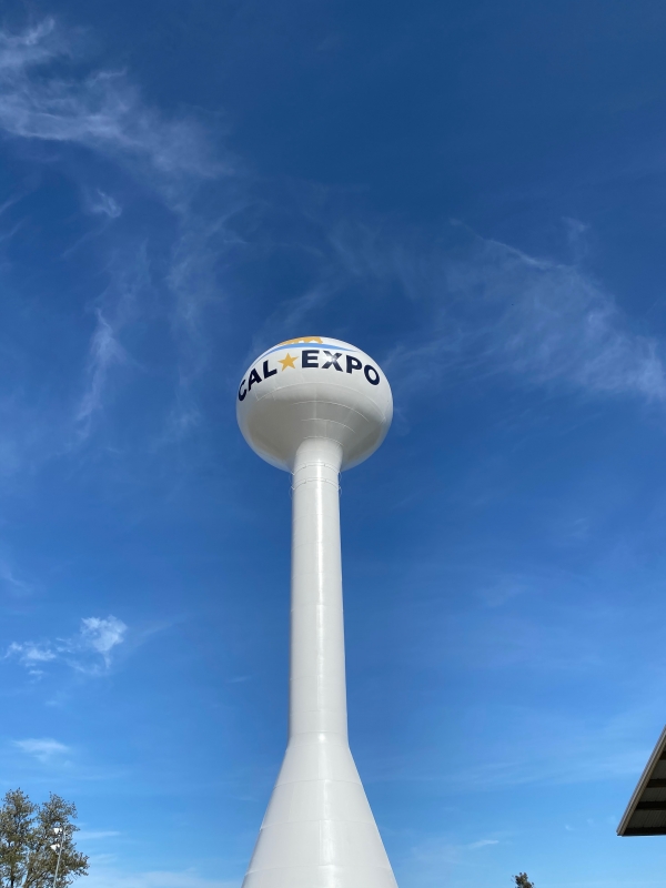 Cal Expo Water Tower Graphics – The Sign Dude
