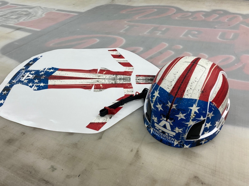 Hard Hat Wraps – The Sign Dude