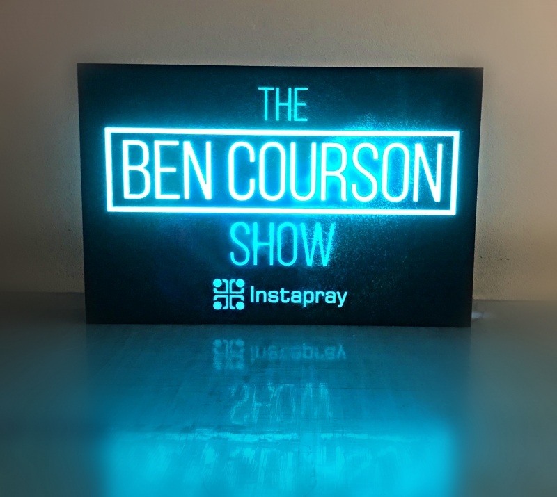 Ben Courson Lighted Display – The Sign Dude