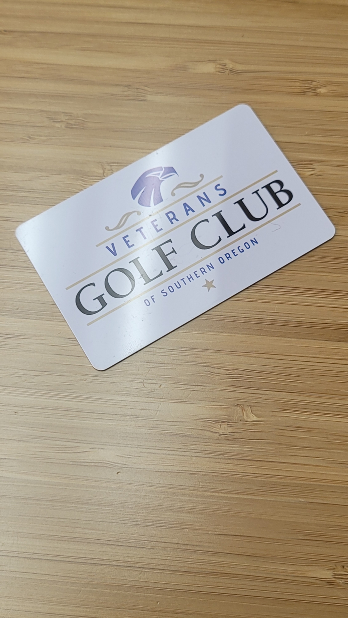 Veterans Golf Club Membership Cards – The Sign Dude