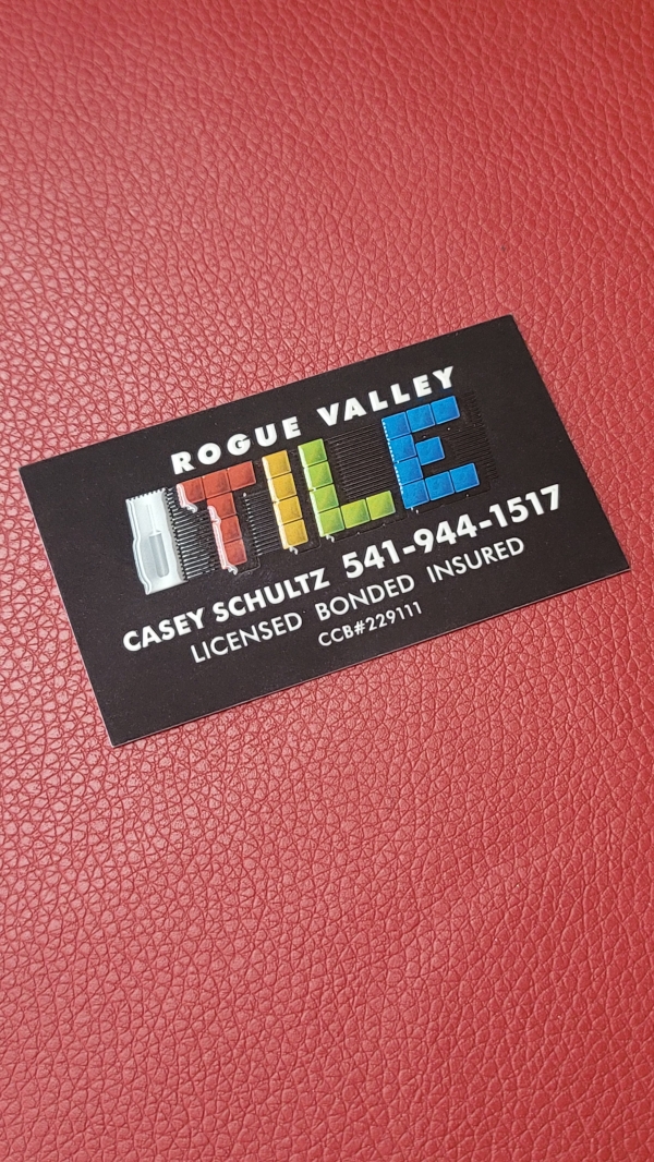 Rogue Tile Business Cards – The Sign Dude