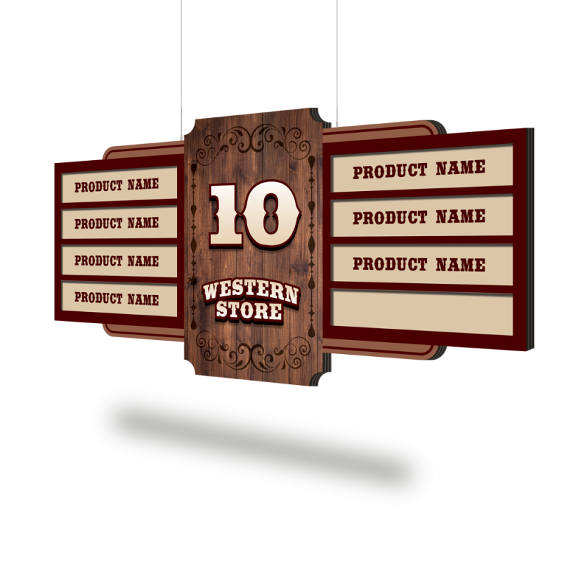 Aisle Marker Signs – The Sign Dude