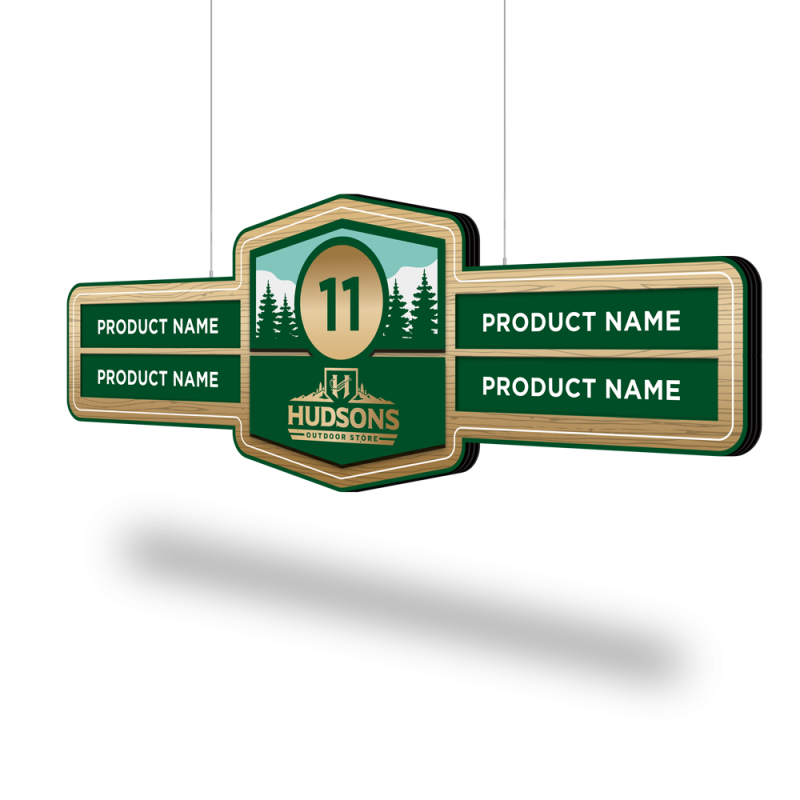 Aisle Marker Signs – The Sign Dude