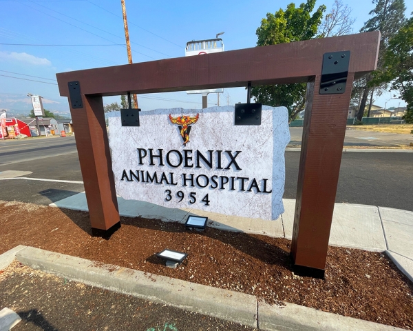 Phoenix Animal Hospital Sign – The Sign Dude