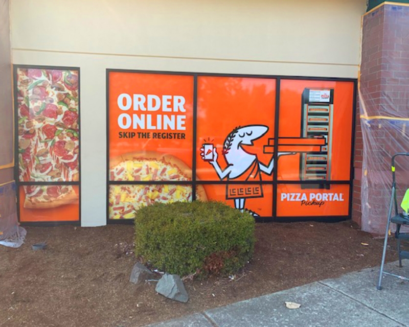 Little Caesars Window Decals – The Sign Dude