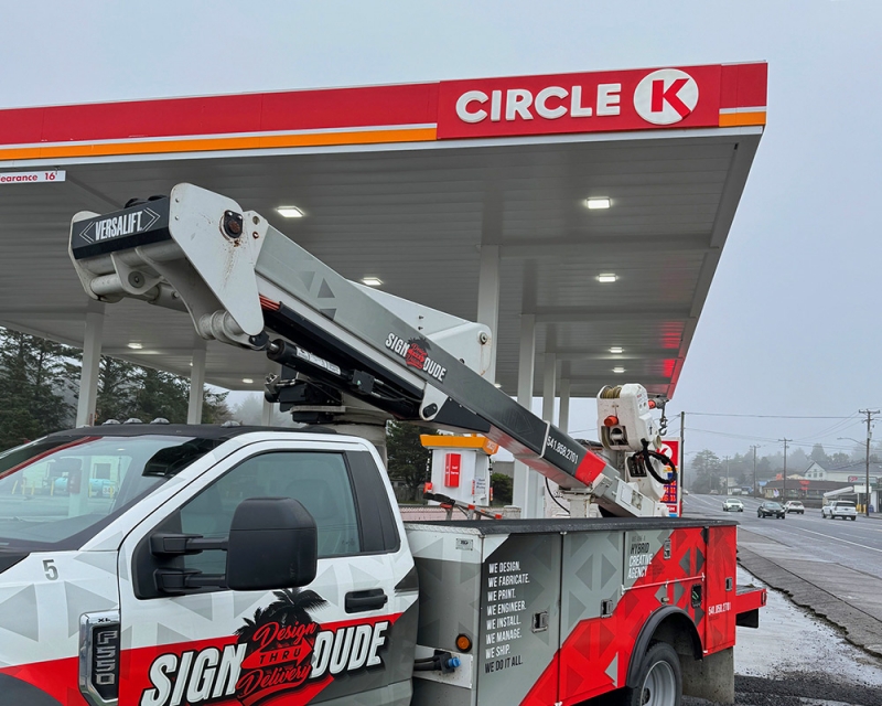 Circle K Store Canopy – The Sign Dude