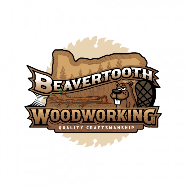 Beavertooth Woodworking Logo – The Sign Dude