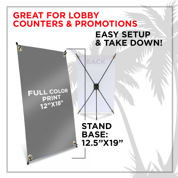 Banner Stand Hardware Options – The Sign Dude