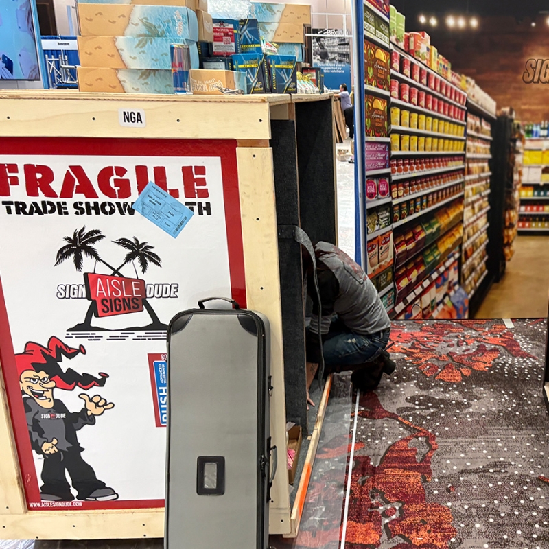 Aisle Marker Signs – The Sign Dude