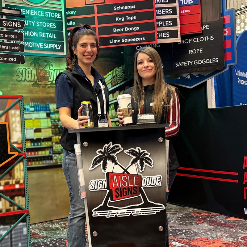 Aisle Marker Signs – The Sign Dude
