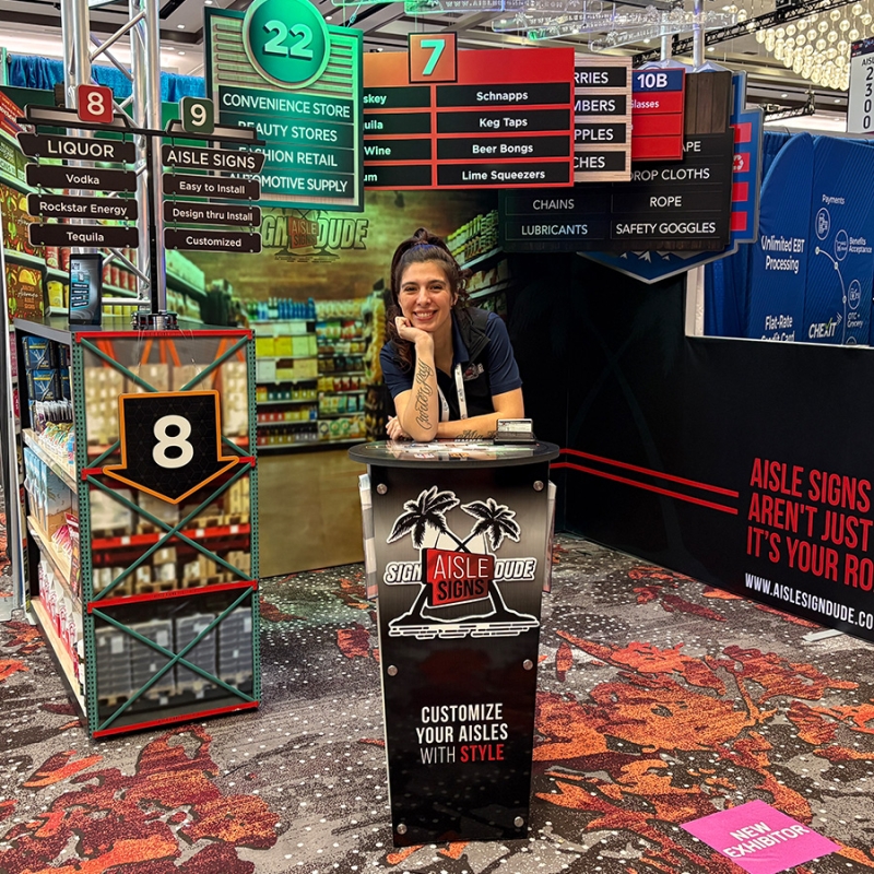 Aisle Marker Signs – The Sign Dude